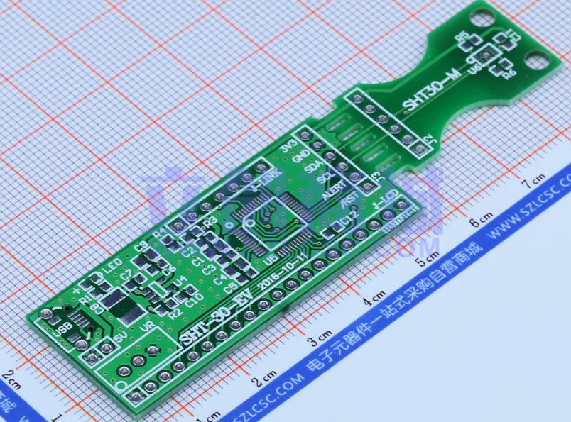 基于STM32&SHT30 温湿度传感器模块(原理图+PCB源文件+程序源码)_电路方案 - 与非网