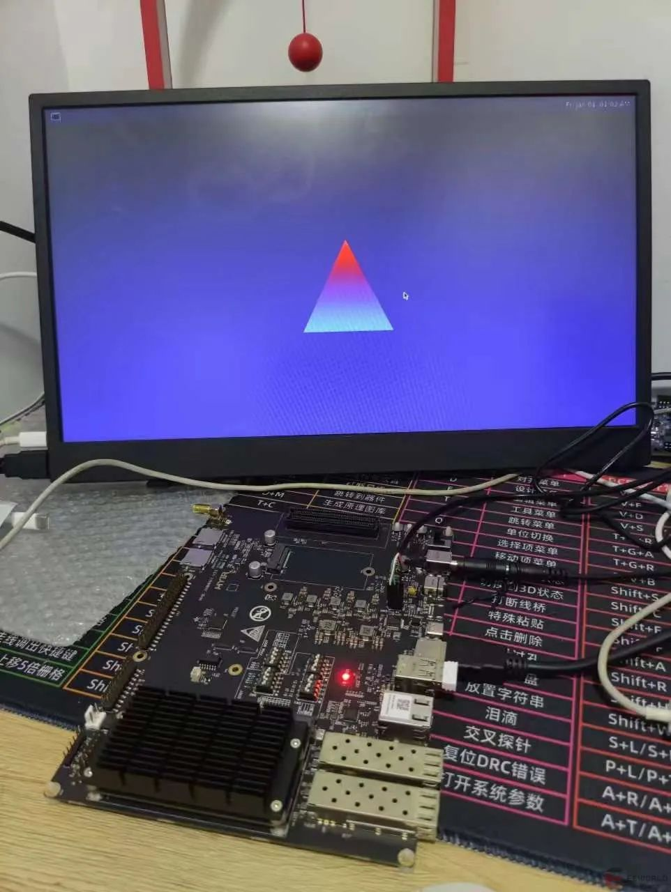 ARM+FPGA开发板的强劲图形系统体验 - 与非网