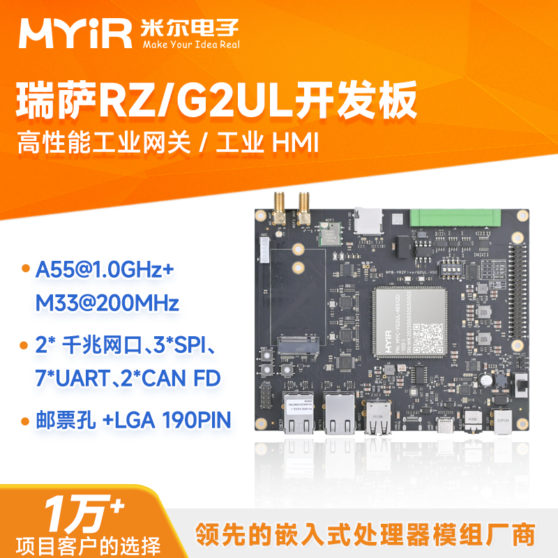 米尔RZ/G2L、RZ/G2UL开发板6折，助力瑞萨研讨会 - 与非网
